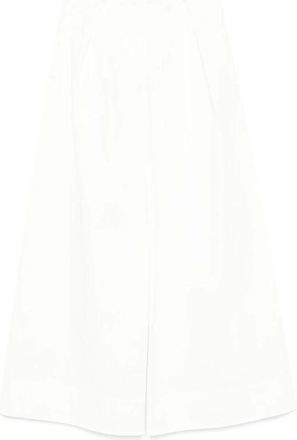 The Garment Femme, Pantalons, Blanc, Taille: 36 FR Pantalon blanc avec poches et boutons