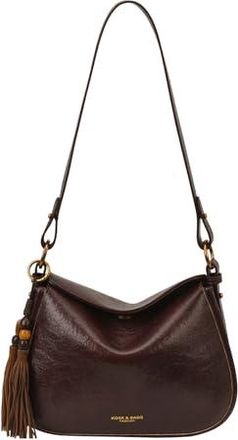 Generic Sac &agrave; bandouli&egrave;re de couleur unie - Sac fourre-tout de grande capacit&eacute; avec pompons - Mini sac pour femme - Utilisation quotidienne, travail, voyage, 