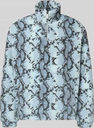 Karl Kani Troyer mit Stehkragen und Rei&szlig;verschluss