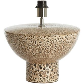 Light & Living Light & Living - lampe de table - Yasur - marron - c&eacute;ramique