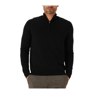 Profuomo Herren, Strickwaren, Schwarzk, MGr&ouml;&szlig;e