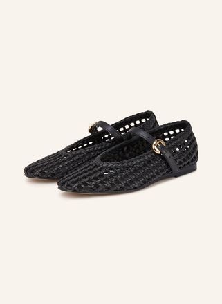 Tommy Hilfiger Mary-Jane-Ballerinas schwarz