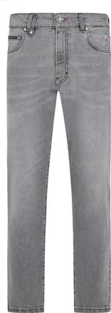 Philipp Plein Homme, Jeans, Gris, Taille: W34 Detroit Fit Jeans Basic