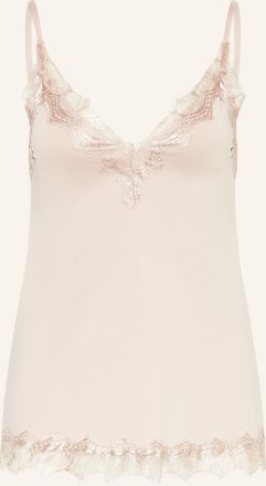 Rosemunde Top Billie Mit Spitze beige