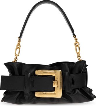 Balmain Femme, Sacs, Noir, Taille: ONE Size Anthem Mini Shoulder Bag
