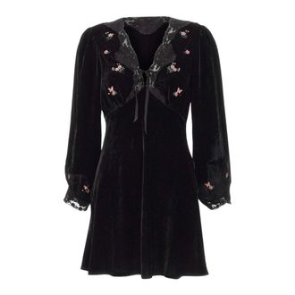Rixo Rixo - Robe Carolina - Femme - Robes - Noir - Taille: 38 FR