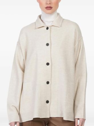 Oyuna cardigan &agrave; boutonni&egrave;re - Tons neutres