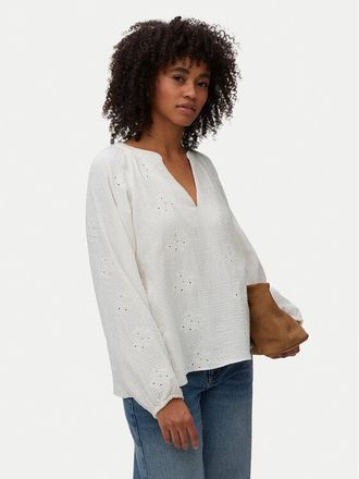 Vero Moda Bluse Natali 10342739 Wei&szlig; Regular Fit