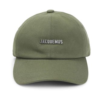 Jacquemus Femme, Accessoires, Vert, Taille: 60 CM La Casquette Gadjo Cap