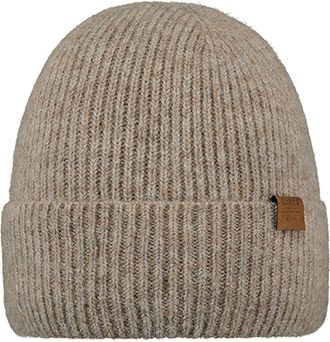 Barts Herren Beanie Willian gerippte Strickm&uuml;tze 0376 Light Brown 24