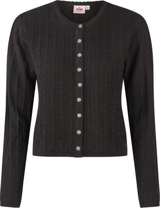 Spieth & Wensky Trachtenstrickjacke Hummeltal mit Zopfmuster