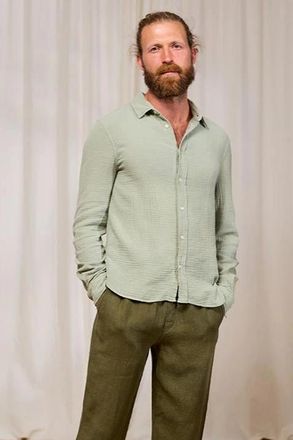 Twothirds Herren vegan Shirt Unyee Hellgr&uuml;n