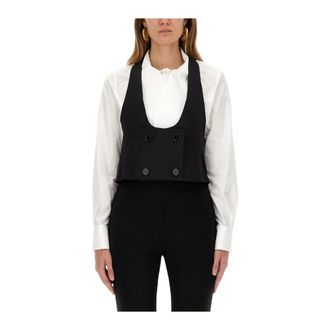 Nina Ricci Vests - - Jackets - Damen - Schwarzk - S
