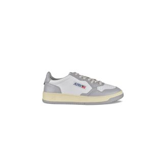 Autry Homme, Chaussures, Blanc, Taille: 43 EU Medalist Low Bicolor Baskets