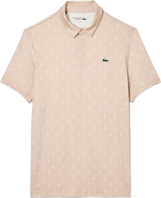 Lacoste Poloshirt f&uuml;r Herren, Mit UV-Schutz, Emblem, Regul&auml;r (Beige)