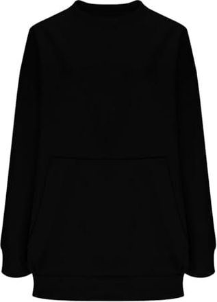 Generic Sweat-shirt pour homme sans capuche Pull avec col rond T-shirt dext&eacute;rieur imprim&eacute; amusant T-shirt &agrave; manches longues confortable d&eacute;contract&eacute; Hauts Prin