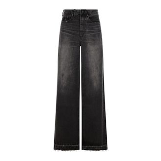 Lois Skater Loose - Femme - Jeans - Noir - Taille: W25