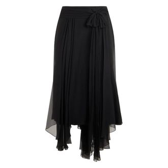 Alberta Ferretti Damen, R&ouml;cke, Schwarzk, SGr&ouml;&szlig;e