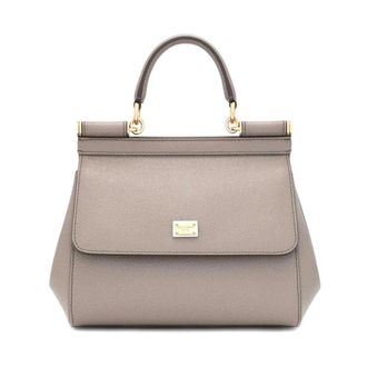 Dolce & Gabbana Medium Sicily Handtasche - - Bags - Damen - Grau - ONE SIZE