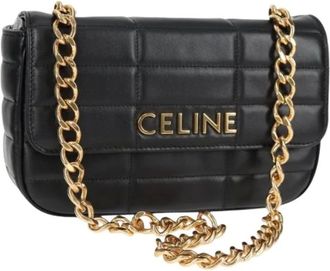 Celine Sac Bandouli&egrave;re Vintage Pre-owned - Femme - Pre-owned - Noir - Taille: ONE Size