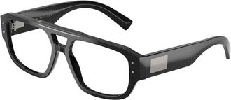 Dolce & Gabbana Homme, Accessoires, Noir, Taille: 56 MM Dg3406 Frame