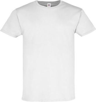 Fruit Of The Loom Ringspun Premium T T-shirt pour homme, Blanc., L