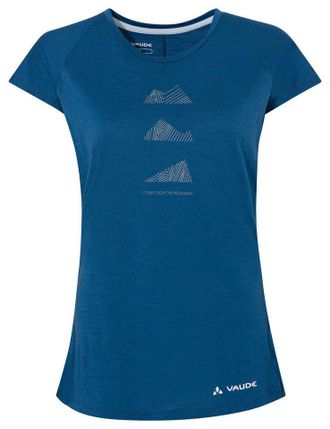 Vaude T-Shirt Womens Tekoa Wool T-Shirt (1-tlg) schnelltrocknendes und funktionelles Shirt