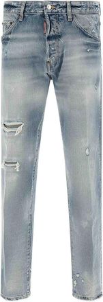 Dsquared2 Straight Leg Jeans - Hellblau