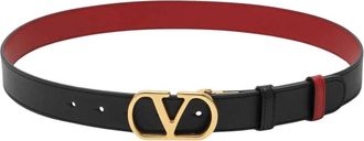 Valentino Garavani Femme, Accessoires, Noir, Taille: 80 CM Ceinture R&eacute;versible H30