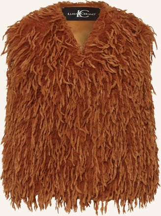 Luisa Cerano Luisa Cerano Kunstfell-Weste blau