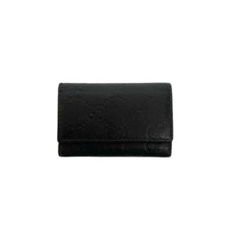 Gucci Pre-owned Leder-Schl&uuml;sselanh&auml;nger - - Pre-owned - Damen - Schwarzk - ONE SIZE