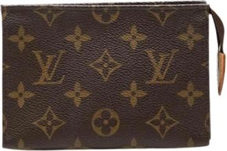 Louis Vuitton Pre-owned Toiletry Pouch 15 - Femme - Pre-owned - Brun - Taille: ONE Size