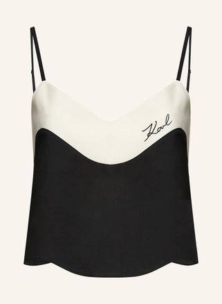 Karl Lagerfeld Top schwarz