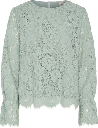 Vero Moda Yasperla Ls Lace Top S. Noos