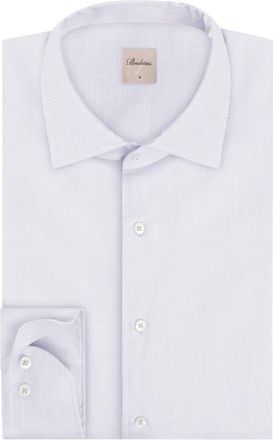 Stenstr&ouml;ms Hemd aus Twofold Super Cotton mit Kleinmuster, Regular Fit in