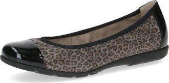 Caprice Femme Damen 9-22152-41 Ballerines, Black Leo Comb, 41 EU
