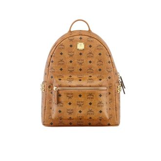 MCM Small-Medium Stark Rucksack - - Bags - Damen - Braun - ONE SIZE