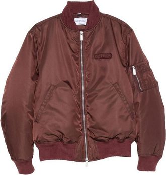 Off-white Kurzer Mantel - Dunkelblau