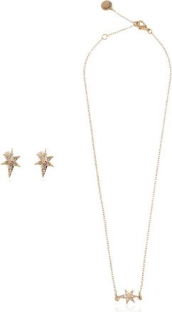 AllSaints Femme, Accessoires, Jaune, Taille: ONE Size Ensemble Boucles dOreilles et Collier