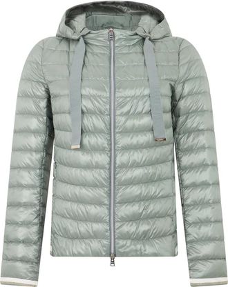 Herno Gesteppte Jacke mit Kapuze - - Jackets - Damen - Gr&uuml;n - M