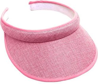 Generico Chapeau de visi&egrave;re de soleil | chapeau de soleil pour climat chaud, visi&egrave;re en paille &eacute;l&eacute;gante, protection UV respirante, refroidissement pour p&ecirc;che, 