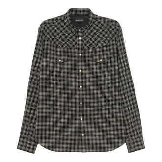 Emporio Armani Fancy 47 Shirt - - Shirts - Herren - Schwarzk - L