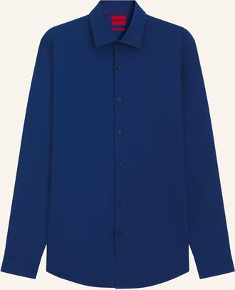 HUGO BOSS Hugo Hemd Kenno Slim Fit blau