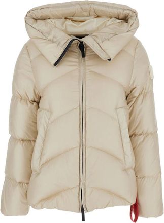 Afterlabel Femme, Vestes, Beige, Taille: 38 FR Helsinki Down Jacket
