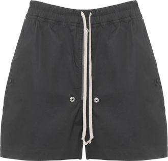 Rick Owens Homme, Shorts, Noir, Taille: L Bela Bermuda Shorts
