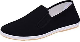 Generic Chaussures respirantes pour femme - Chaussures décontractées - Chaussures décontractées - Chaussures pour hallux - Ballerine, Noir, 43 EU