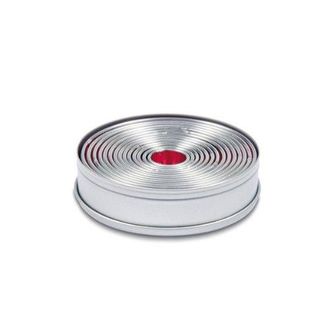 Städter 009073 Lot de 14 emporte-pièce en fer-blanc de 2,5 à 10,5 cm