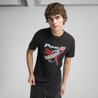 Puma GRAPHICS PUMA Moto T-Shirt Herren, Kleidung, Schwarz, XL