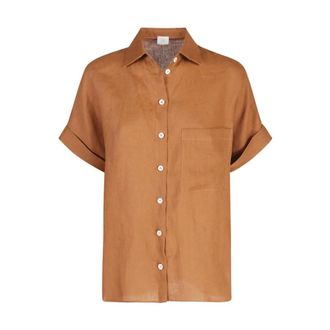 Eleventy Damen, Blusen & Hemden, Orange, LGr&ouml;&szlig;e