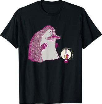 Moomin Mumin The Groke Grusel-Lampe T-Shirt